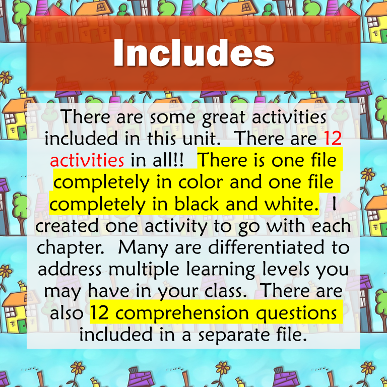 Flat Stanley Novel Study for Special Ed with questions • Special Needs ...