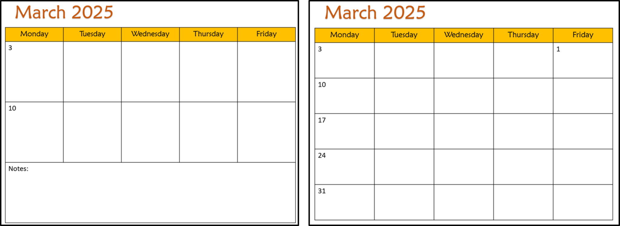 Back to school: Free printable lesson planning templates for 2024-2025 ...