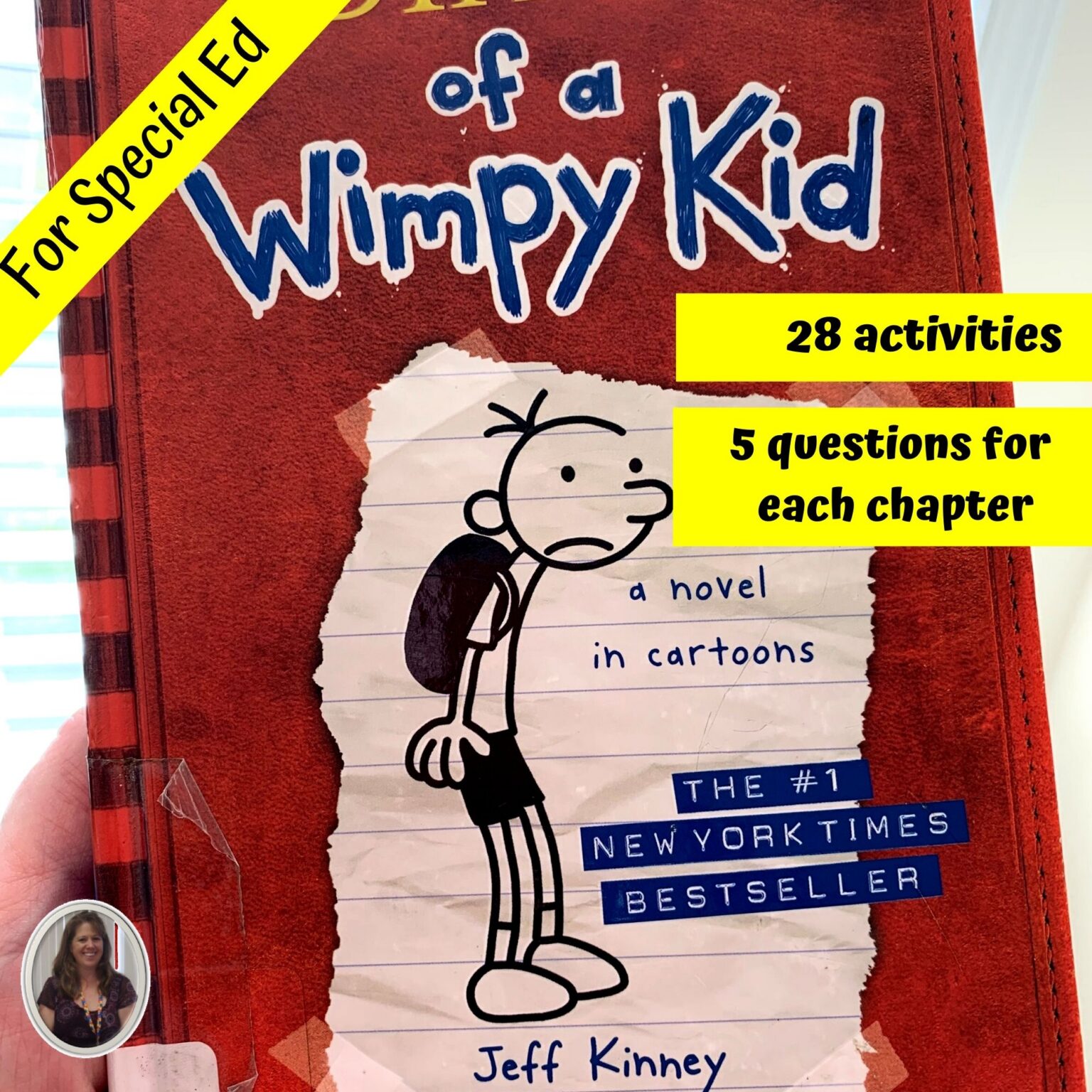 Diary of a Wimpy Kid #1 Novel Study for Special Ed with questions ...