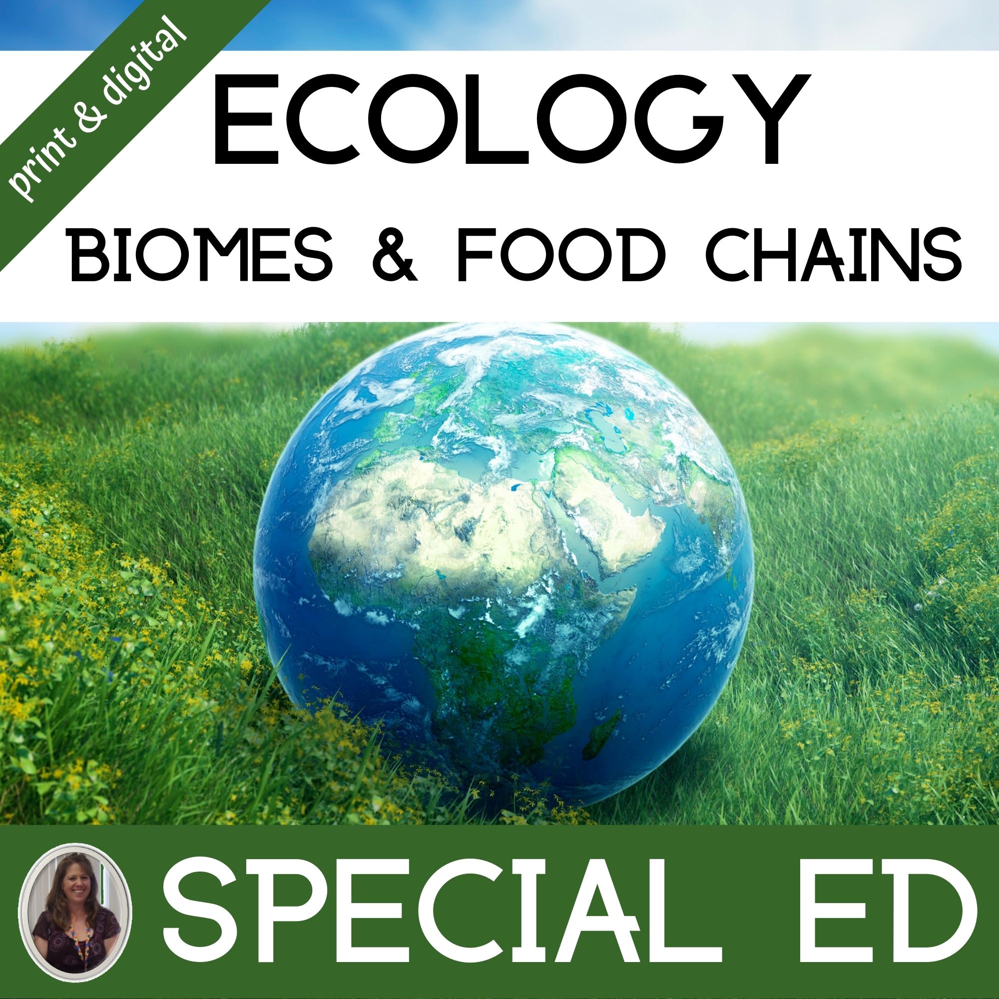 Ecology And Food Chains Unit For Special Education PRINT And DIGITAL