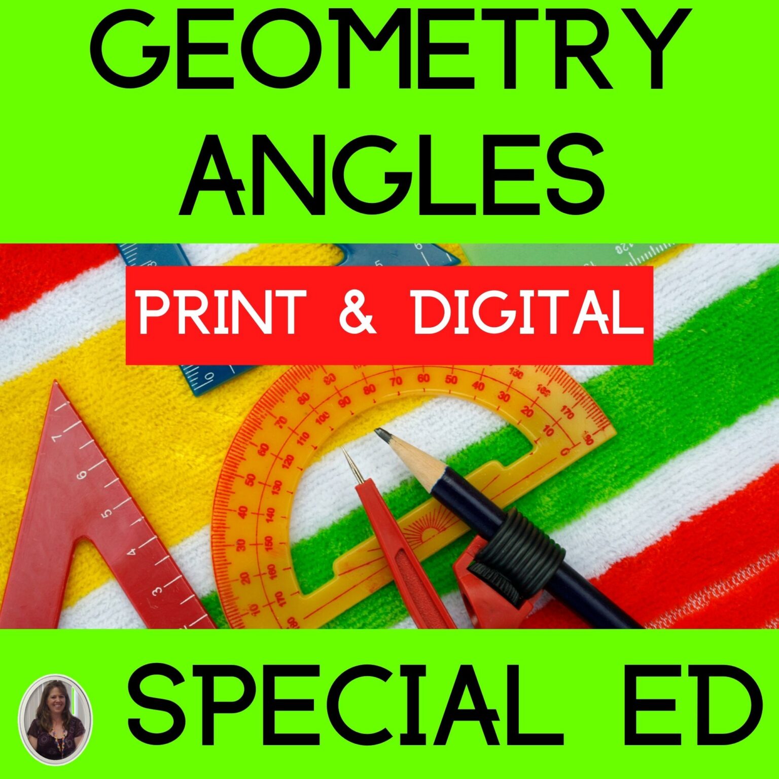 Classifying Angles Geometry for Special Education PRINT and DIGITAL ...