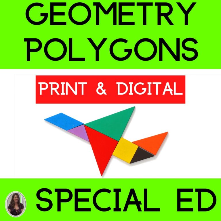 Classifying Quadrilaterals and Polygons Geometry Special Education