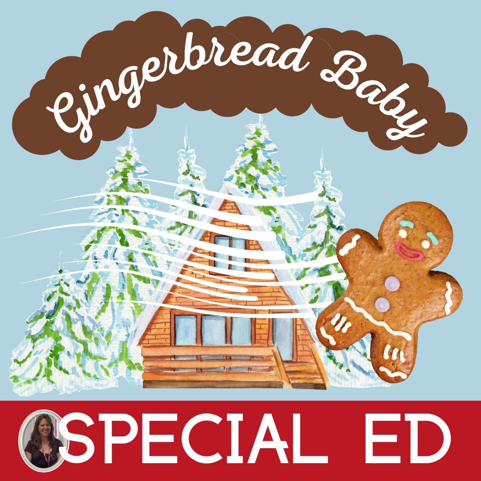Gingerbread Baby by Jan Brett for Special Education Christmas Read ...