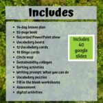 Sustainability Unit Special Education PRINT AND DIGITAL | Environmental ...