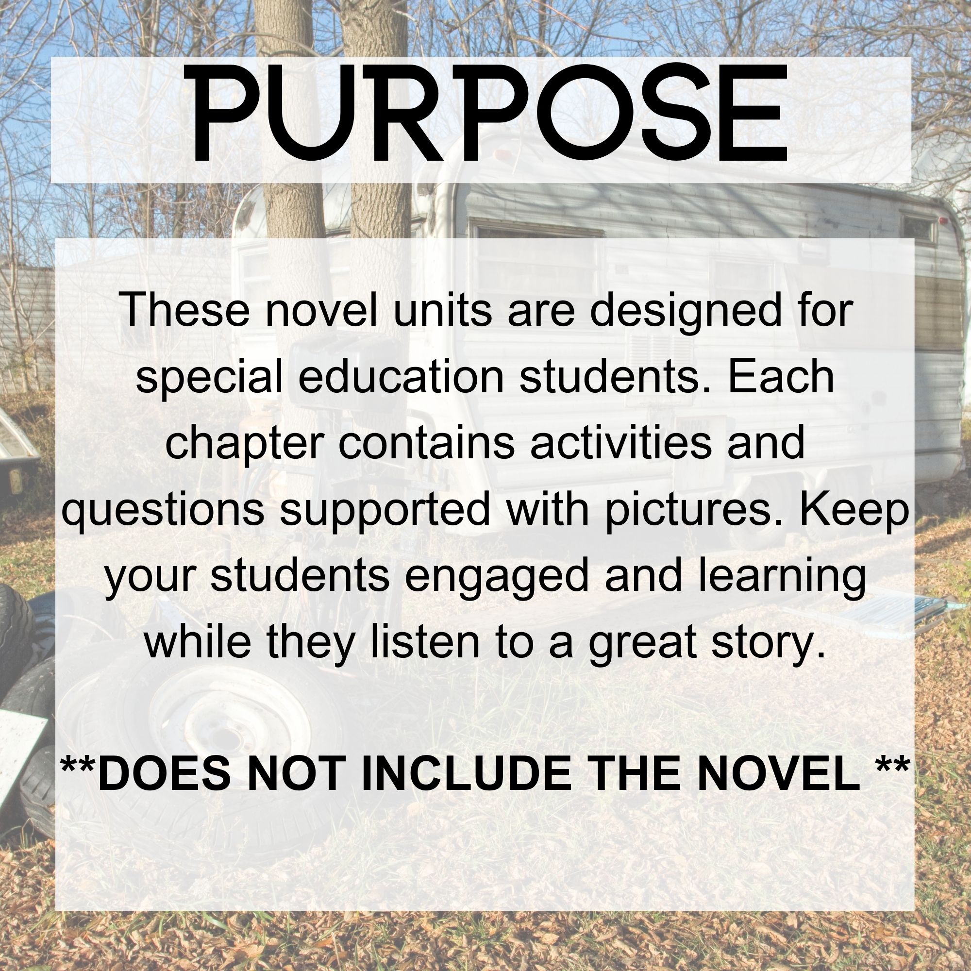 Because of Winn-Dixie Novel Study for Special Education with chapter ...