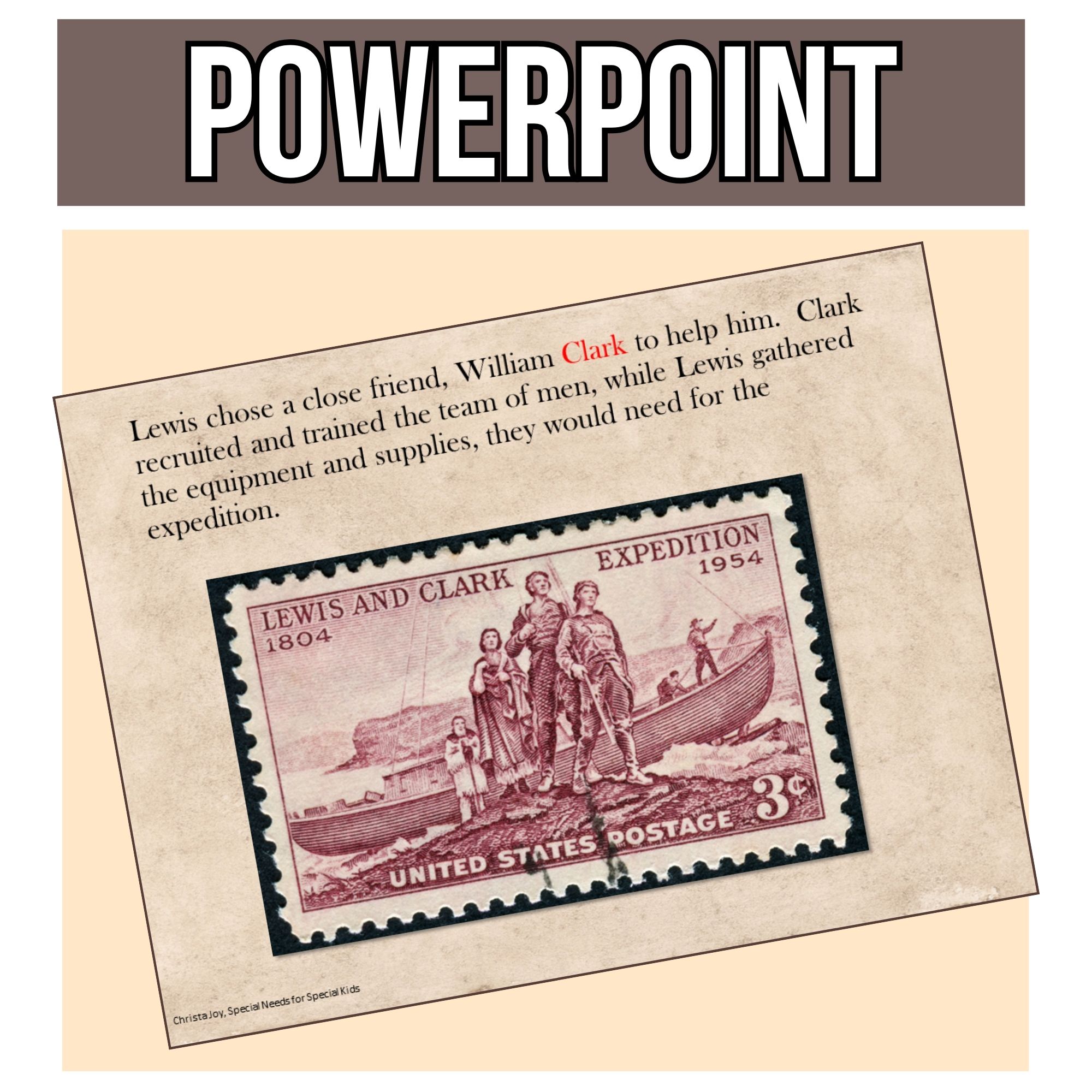 Westward Expansion-The Louisiana Purchase plus Lewis & Clark for Special Ed