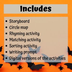 Come with Me On Halloween Literacy Unit for Special Education PRINT AND ...