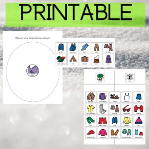 The Jacket I Wear in the Snow for Special Education PRINT AND DIGITAL ...