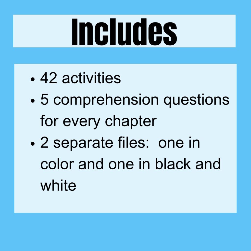 Wonder Novel Study for Special Education Activities and Chapter ...