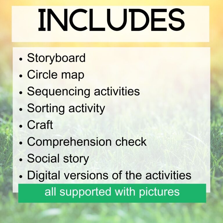 The Very Quiet Cricket Read Aloud Books and Activities for Special ...