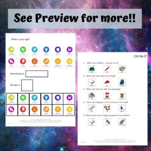 Hello, Universe Novel Study for Special Ed with chapter questions ...