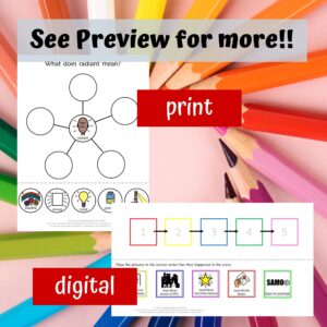 Radiant Child Literacy Unit for Special Education PRINT AND DIGITAL ...