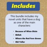 Dogs Novel Studies Bundle for Special Education • Special Needs for ...