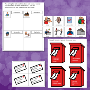 Harry Potter And The Sorcerer's Stone Novel Study for Special Education ...