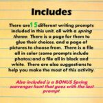 Spring Writing Prompts for Special Education Plus a BONUS • Special ...