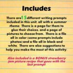 Summer Writing Prompts for Special Education Plus a BONUS • Special ...