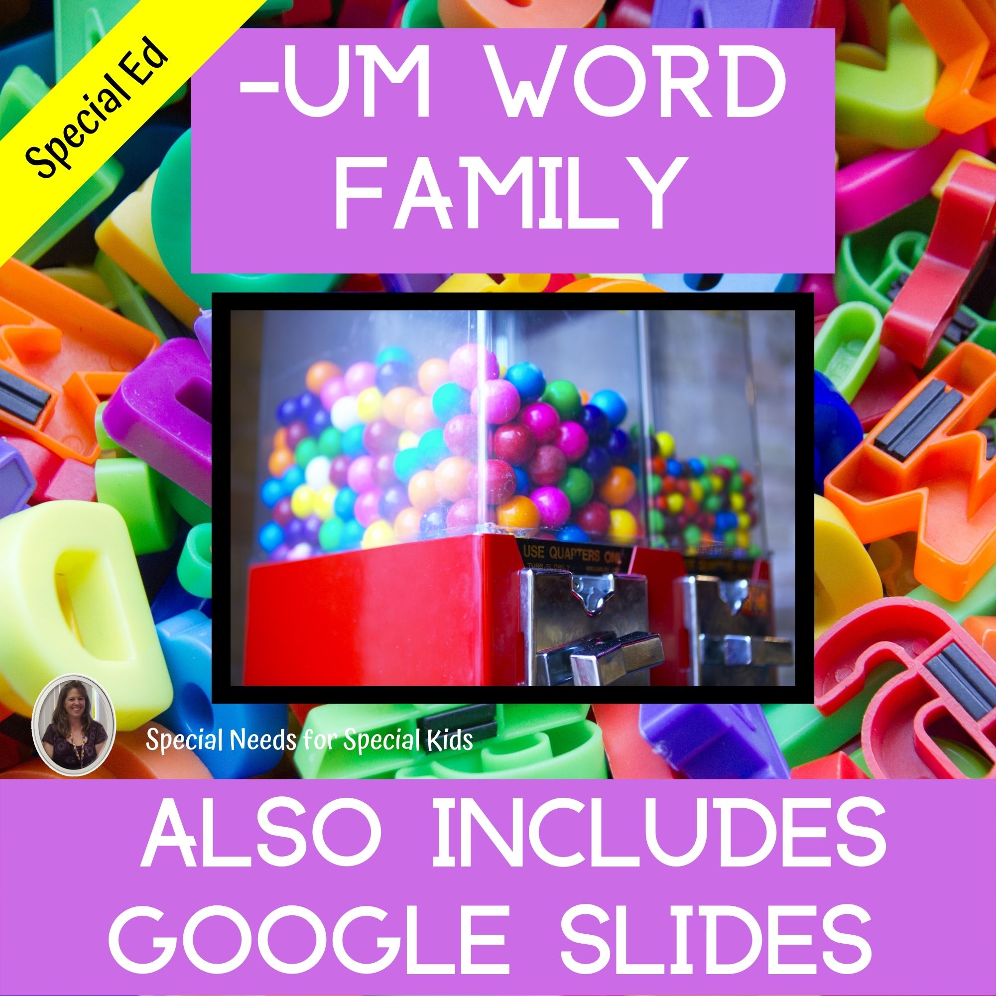 Um Word Family For Special Education PRINT And DIGITAL Special Needs
