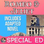 Romeo and Juliet Adapted Shakespeare Novel Study Romeo & Juliet ...