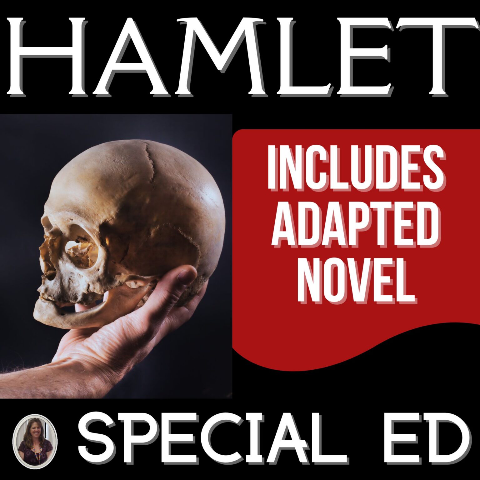 Hamlet Adapted Shakespeare Novel Study Special Education Hamlet ...