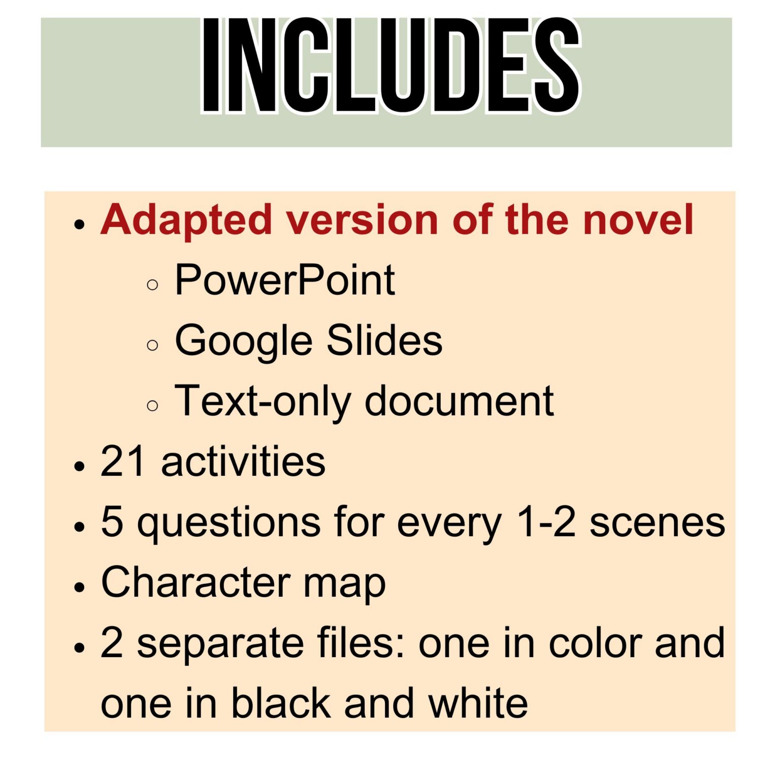 Hamlet Adapted Shakespeare Novel Study Special Education Hamlet ...