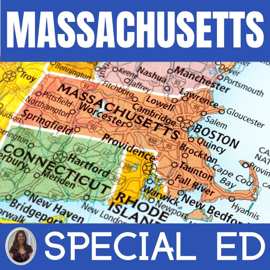 Massachusetts for Special Education PRINT and DIGITAL US States ...