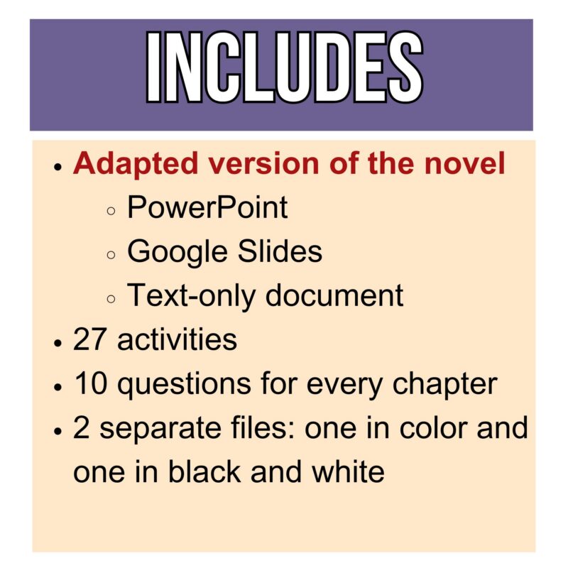 The Great Gatsby Adapted Novel Study Special Ed Activities & Chapter ...