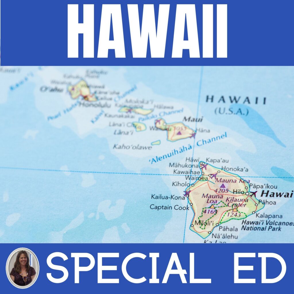 Hawaii State for Special Education PRINT and DIGITAL US States ...
