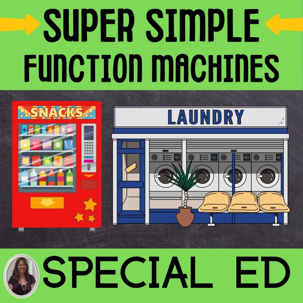 Super Simple Function Machines Functional Math Special Education Easy ...