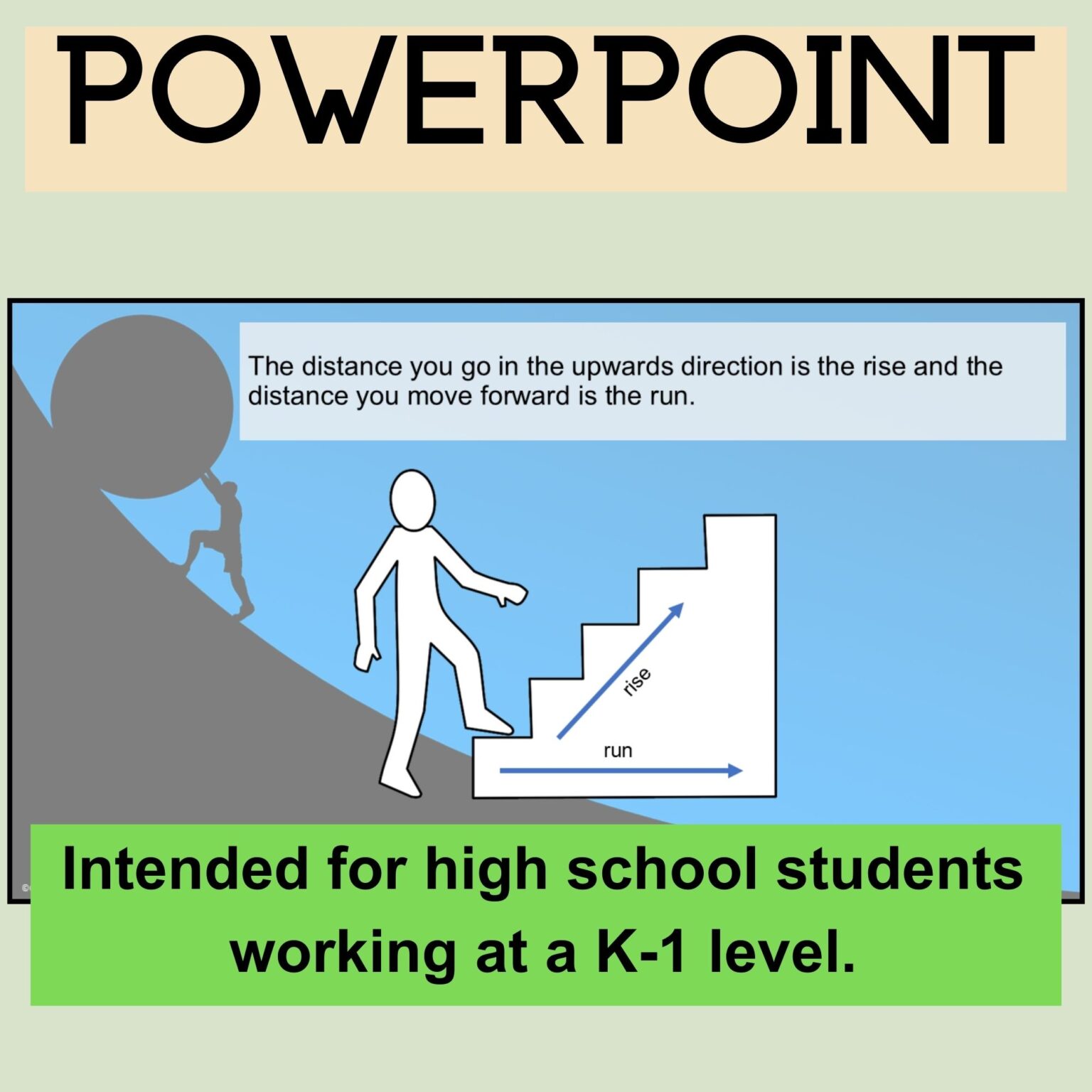 Super Simple Slope Worksheets for High School Special Education Easy ...