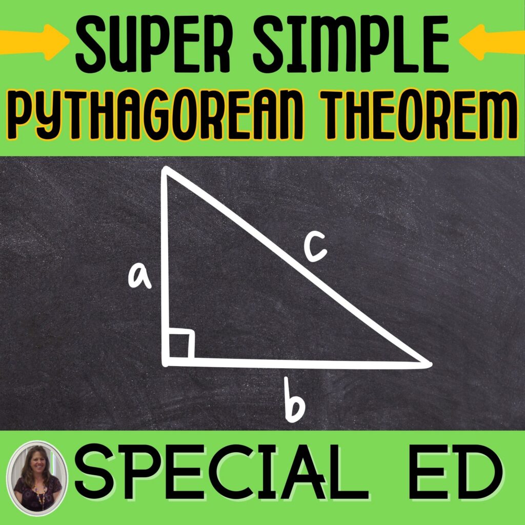 Super Simple Pythagorean Theorem with Hands On Activities Special ...