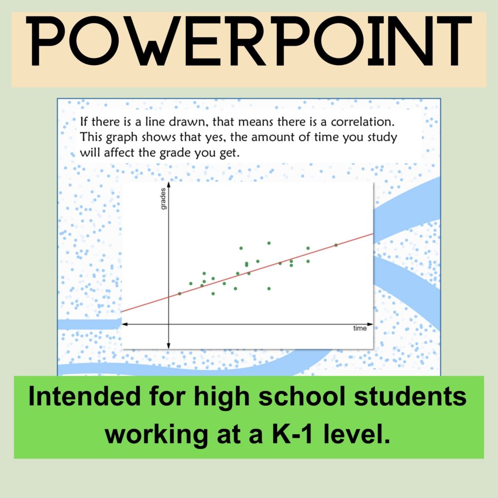 Super Simple Scatter Plots & Hands On Activities Special Education ...