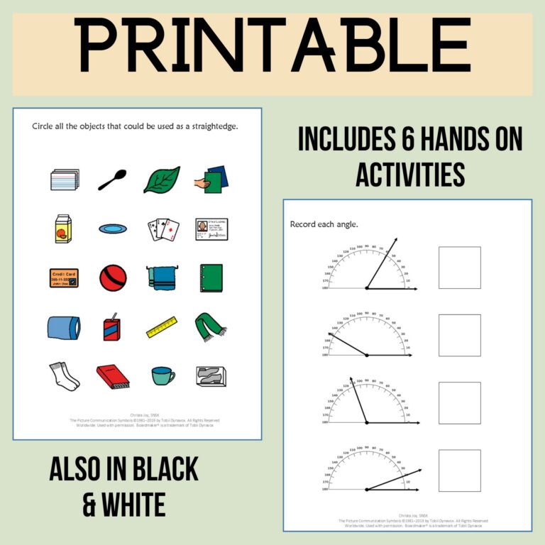 Super Simple Geometry Tools Special Education First Day Geometry ...