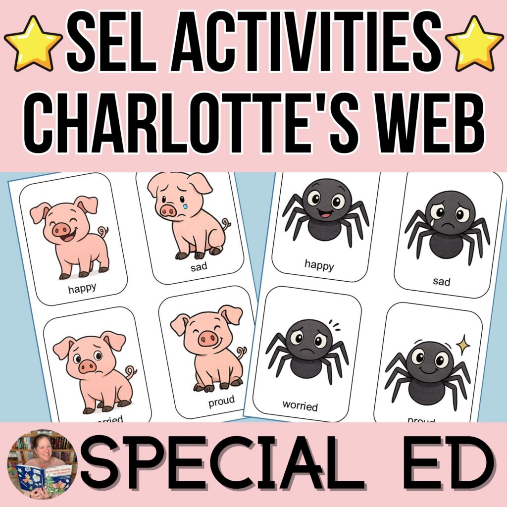 Charlotte's Web Craft, Writing, and Social Emotional Learning ...