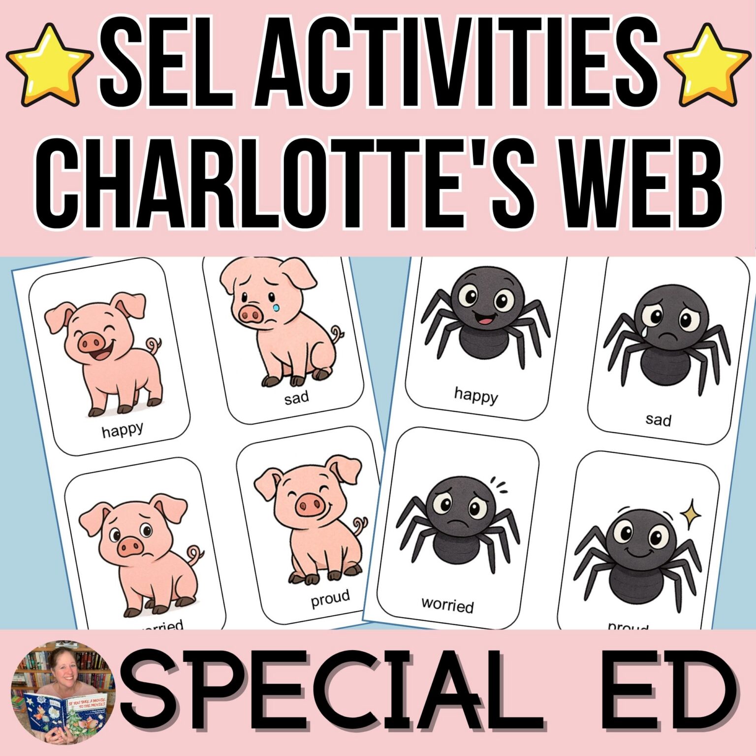 Charlotte's Web Craft, Writing, and Social Emotional Learning ...