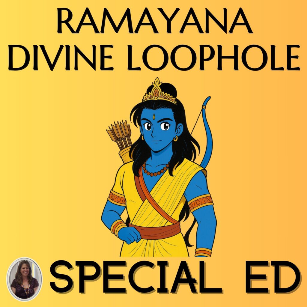 Ramayana Divine Loophole Novel Study Activities and Questions Sanjay ...