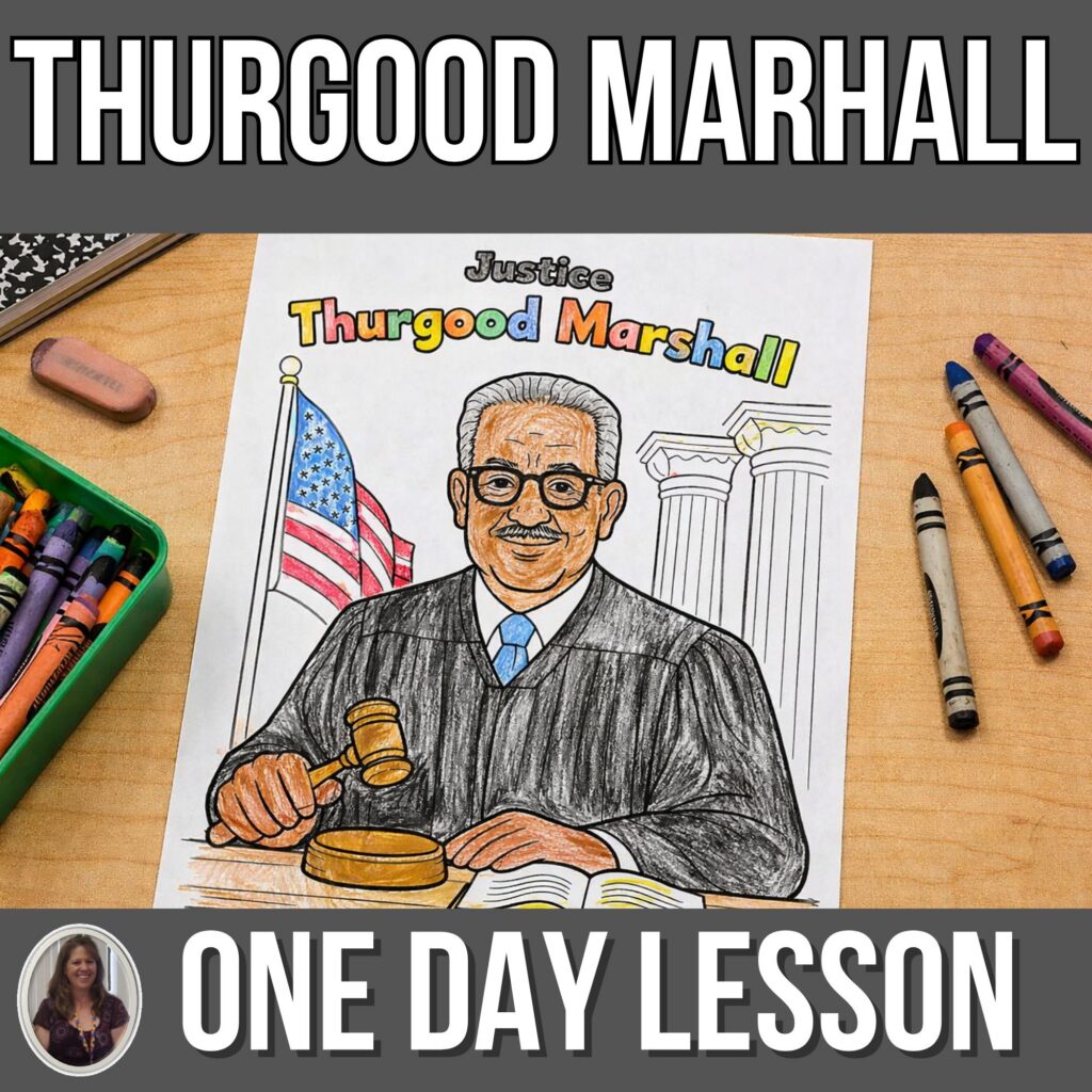 Thurgood Marshall Activities Black History Month Activities Special ...