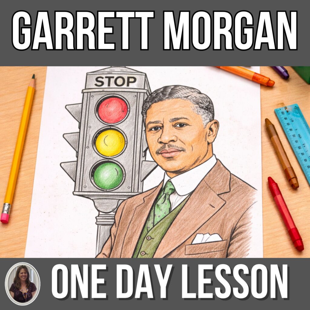Garrett Morgan Traffic Light Black History Month Activities Special ...