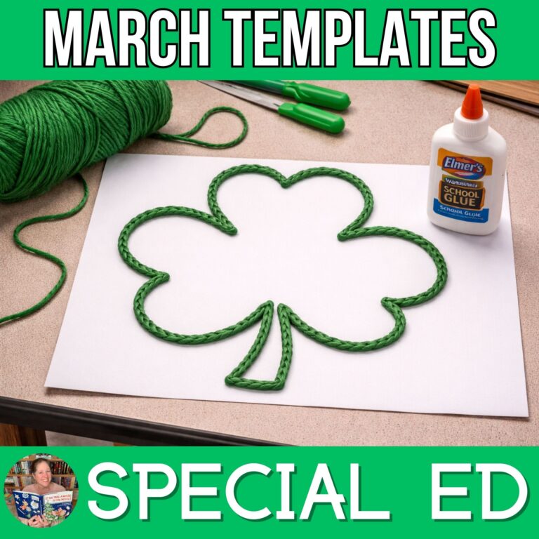March Art and Crafts Projects Shamrock Template Basketball Coloring ...